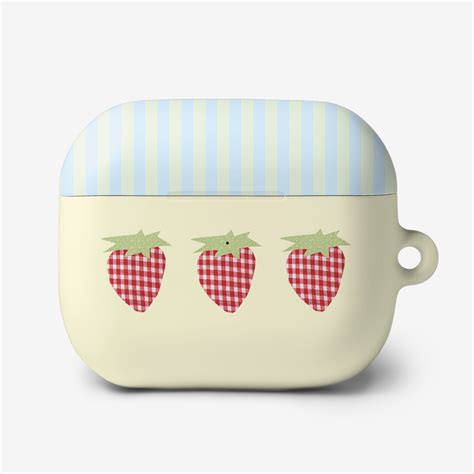 일공팔일 무광유광하드 딸기 에어팟 케이스 찹스틱스