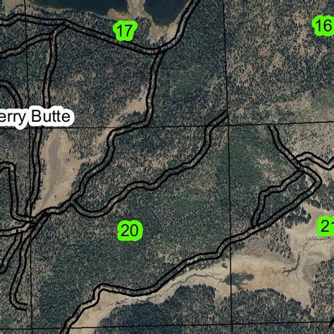 Strawberry Reservoir T40s R16e Township Map By Super See Services