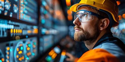 Premium Photo Network Engineer Configuring Hardware In Server Room