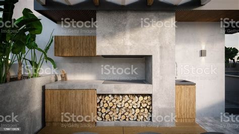 컴퓨터는 옥상 테라스의 이미지를 생성 아키텍처 시각화 3d 렌더링 인테리어 디자인 모던 양식에 대한 스톡 사진 및 기타 이미지