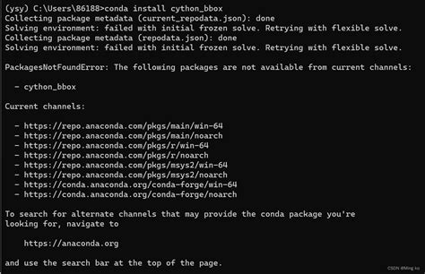 解决安装cython Bbox报错问题cypython Bbox Csdn博客