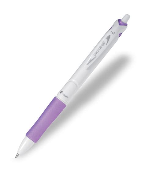 Pilot Acroball Pure White Ballpoint Pen 8 Colours The Hamilton Pen Company