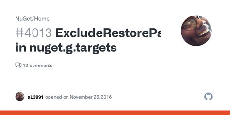 Excluderestorepackageimports In Nuget G Targets Issue Nuget Home Github