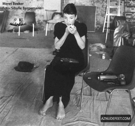 Meret Becker Feet Aznudefeet