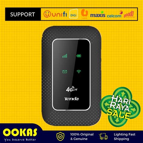 Tenda G G Lte Advanced Portable Wireless Wifi Modem Router Direct Sim Mifi Shopee Malaysia