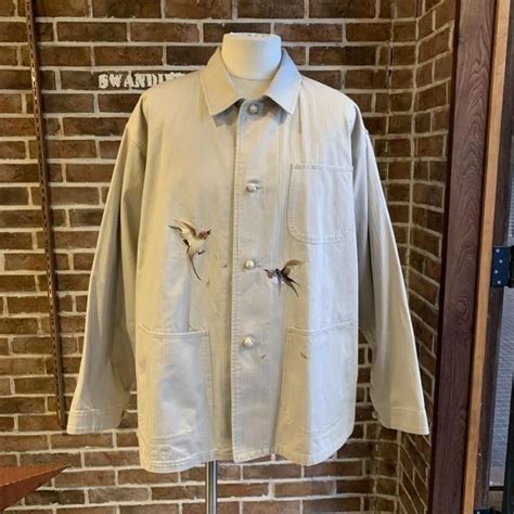 Patina Herringbone Souvenir Jacket Bone 富山県砺波市swandiveスワンダイブ