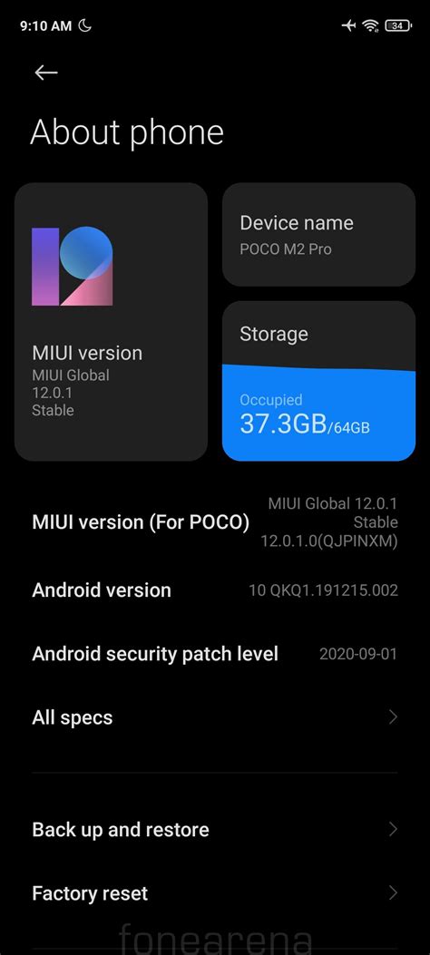 Poco M Pro Miui Software Update Tracker Update Miui Stable Update Starts Rolling Out