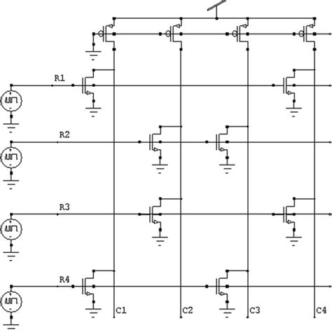 Design And Power Analysis Of 4 × 4 Semiconductor Rom Array With Row