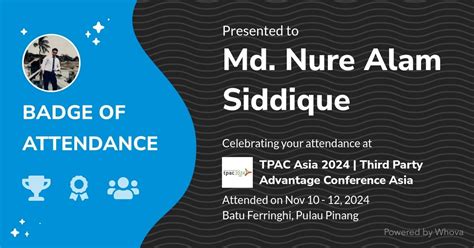 Md Nure Alam Siddique On Linkedin Tpac Networking Innovation Learning