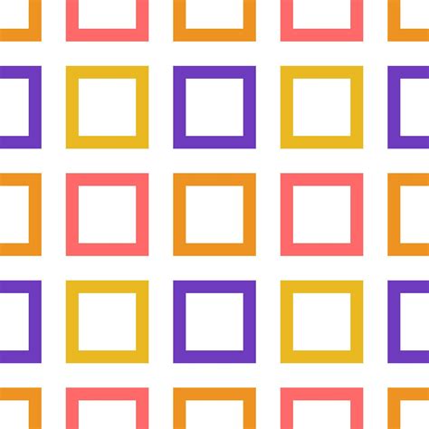 Colorful Square Shape Seamless Pattern 30720363 Vector Art At Vecteezy