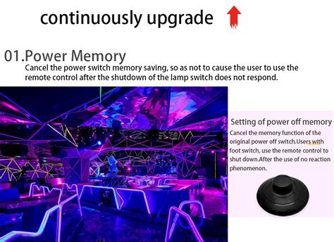 Mini LED RGB Controller V To V Channel RF Control
