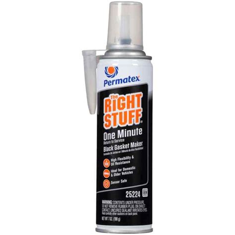 Permatex® The Right Stuff® Black 1 Minute Gasket Maker 10 Oz Permatex®