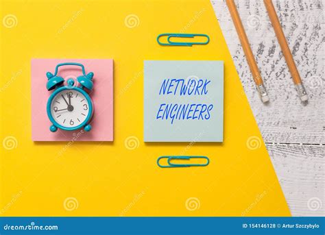 Conceptual Hand Writing Showing Network Engineers Business Photo Text Technology Professional