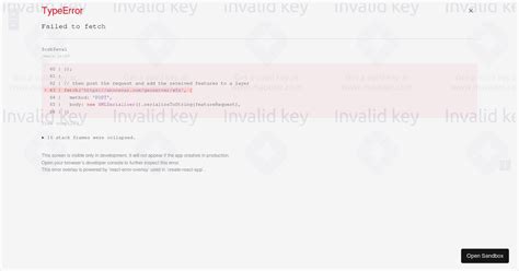 vector wfs getfeature codesandbox