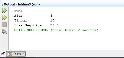 Menghitung Segitiga Menggunakan Java Netbeans Penerapan Class Object Dan Memanggil Atribut