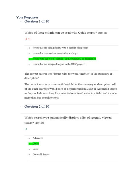 Intro To Jql In Jira Software Assessment Pdf Software Release Life