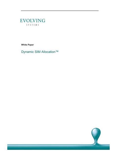Dynamic Sim Allocation™ Gsma