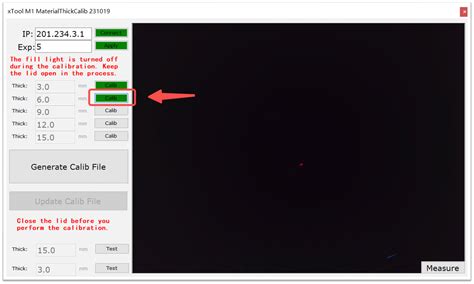 how to calibrate the auto measure for xtool m1 xtool support center