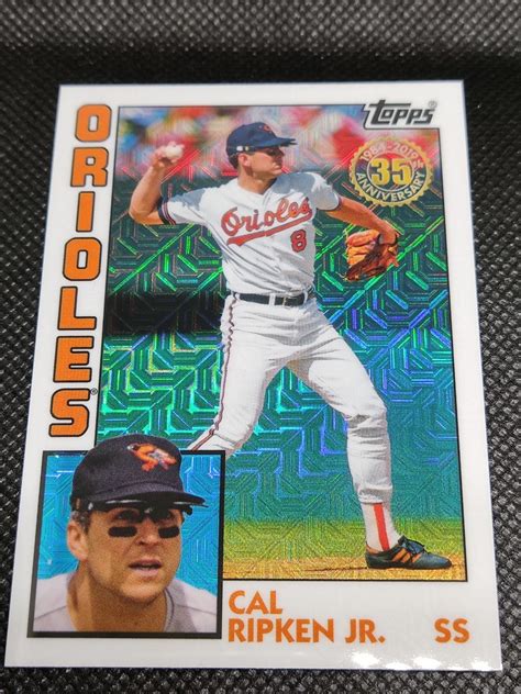 Yahooオークション 2019 Topps 35th Anniversary T84 Cal Ripken Jr