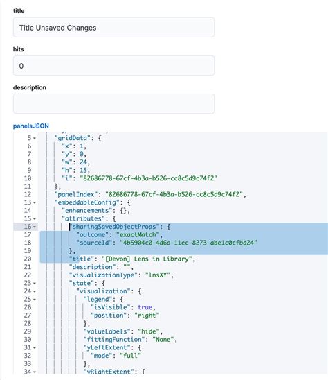 Sharingsavedobjectprops Injected Into Dashboard Saved Object · Issue 119677 · Elastickibana