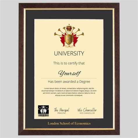A3 Certificate Frames Professional Framing Company