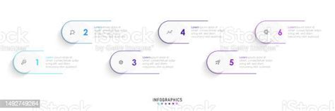 벡터 인포 그래픽 레이블 디자인 템플릿과 아이콘과 6 옵션 또는 단계 프로세스 다이어그램 프리젠 테이션 워크 플로우 레이아웃 배너 플로우 차트 정보 그래프에 사용할 수