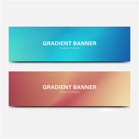 header banner abstract gradient background 25440447 vector art at vecteezy