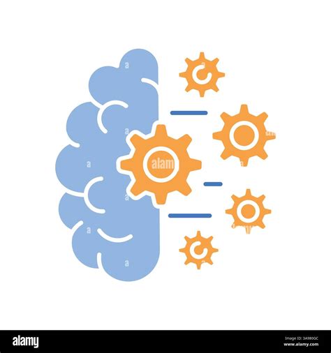 Machine Learning Ml Line Icon Vector Isolated Element Editable Stroke Stock Vector Image