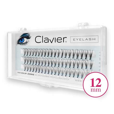 Clavier Eyelash Kępki Rzęs 12mm P1 15146633809 Allegropl