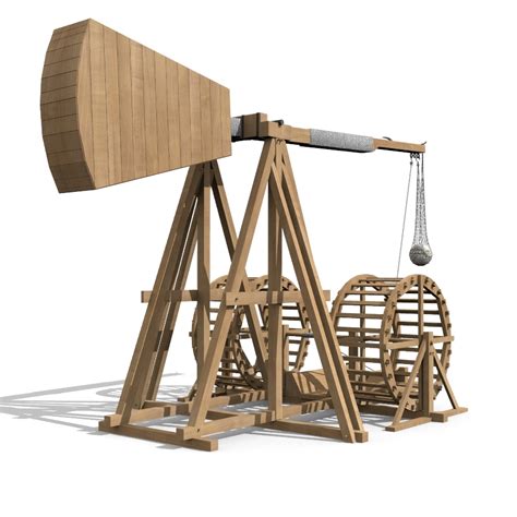 Medieval Mangonel 3d Model