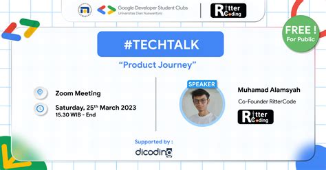 Tech Talk Product Journey Dicoding Indonesia