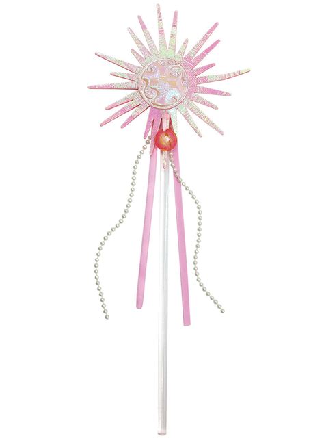 Glinda Girls Wand And Tiara Set Wicked Costume Accessories