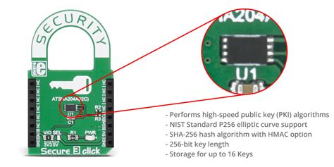 secure 3 click board mikroelektronika