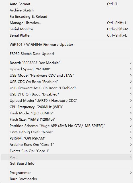 Core Debug Level Setting In English · Issue 30 · Xinyuan Lilygot