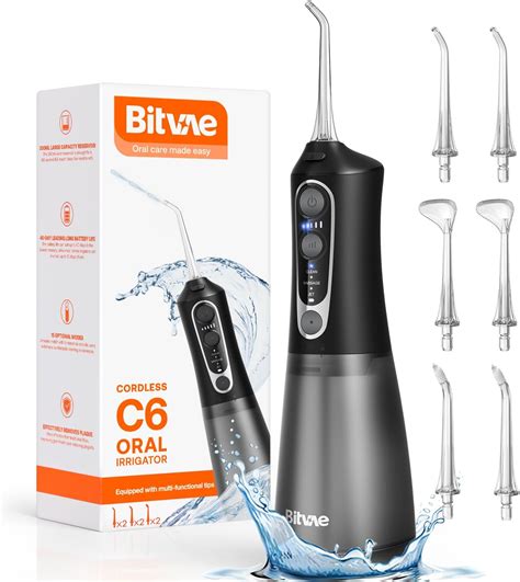 Bitvae C5 Cordless Water Dental Flosser And R1 Rotating