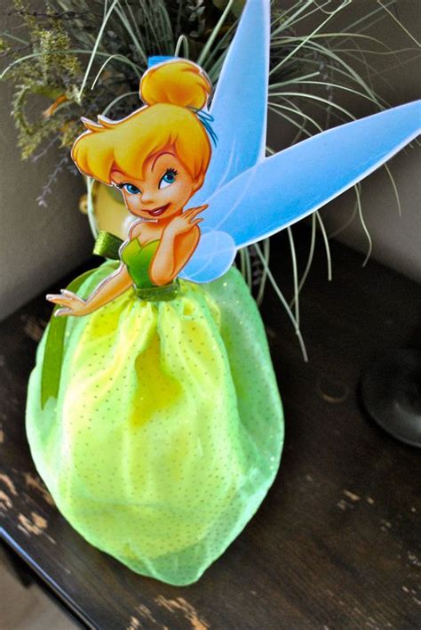 Tinkerbell Centerpiece Handmade Fairy Decor