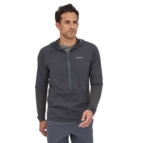 Patagonia Mens Airshed Pro Pullover Ink Black Trailpoint