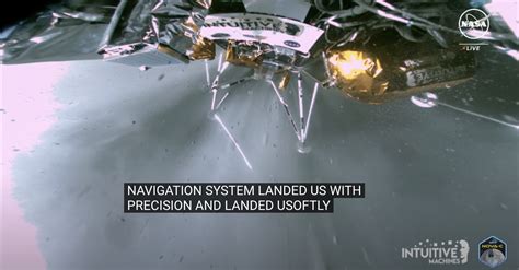 Nasas New Moon Lander From Private Company Intuitive Machines Isnt