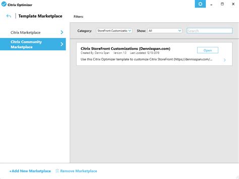 Customize Citrix Storefront With Citrix Optimizer Dennis Span