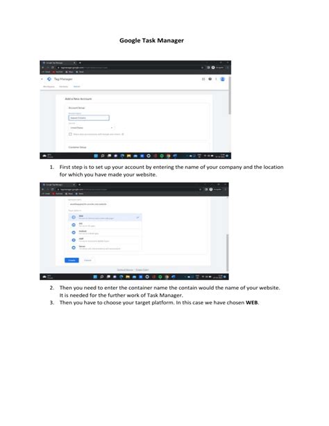 Google Task Manager Setup Guide