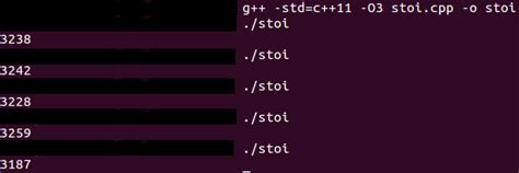 C Why Stoi Is Much Slower Than Stringstream Without O3 Stack