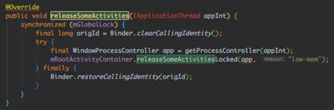 App处于前台，activity就不会被回收了？android 启动新的activy 旧的会被释放吗 Csdn博客
