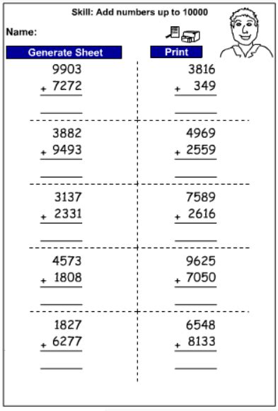 Drill Add Four Digit Numbers Written Strategy Studyladder Interactive Learning Games