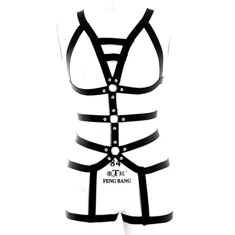 Buy Body Harness Women Sexy Goth Fetish Bdsm Bondage