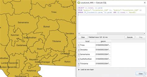 The Basics Of Spatial Sql Query Map Adda
