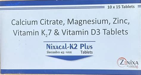 Nixacal K2 Plus Tab At ₹ 230 00 Strip Balawala Dehradun Id