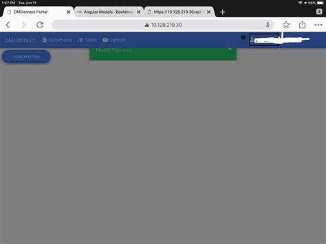 Modal Issue In Table Responsive Material Design For Bootstrap