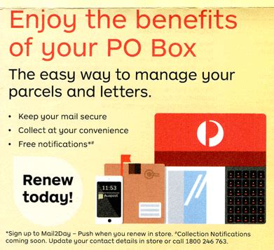 Australia Post PO Box Price In