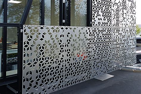 Perforated Metal Cladding Qi Alum Aluminum Perforated Wall Cladding