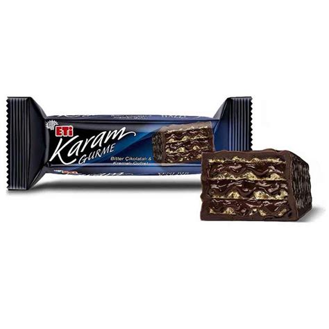 ویفر شکلات تلخ اتی کارام 50 گرمی کد0020 آروکو